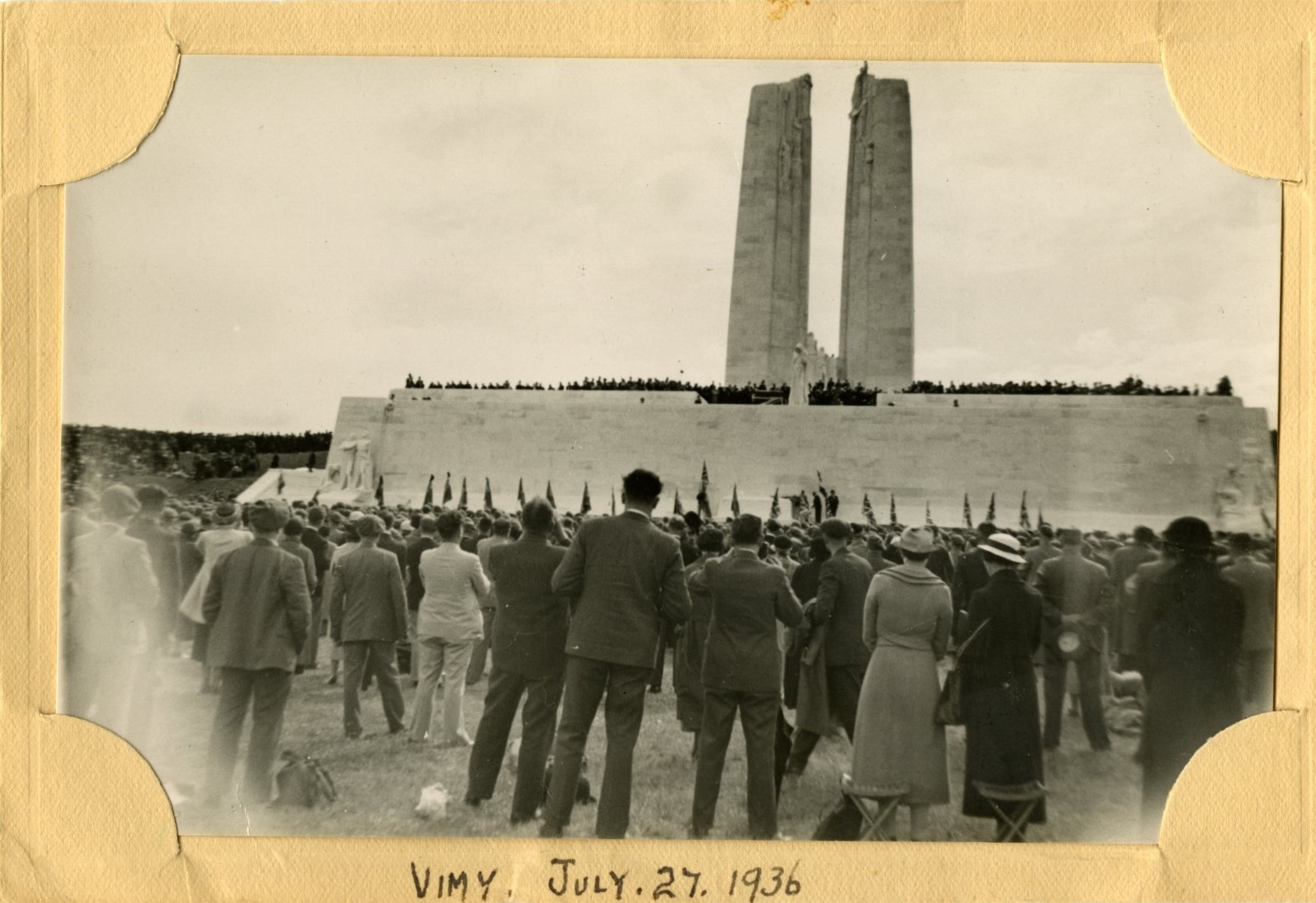 Vimy Pilgrimage 1936 | Wartime Canada